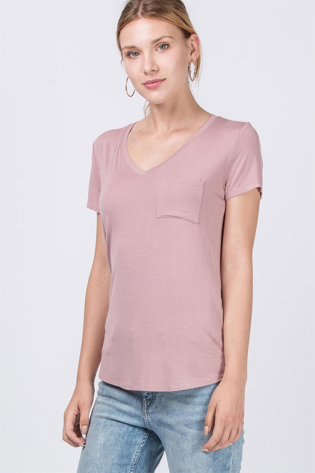 Hyfve Basic V Neck Tee Wholesale | Bwanaz.com